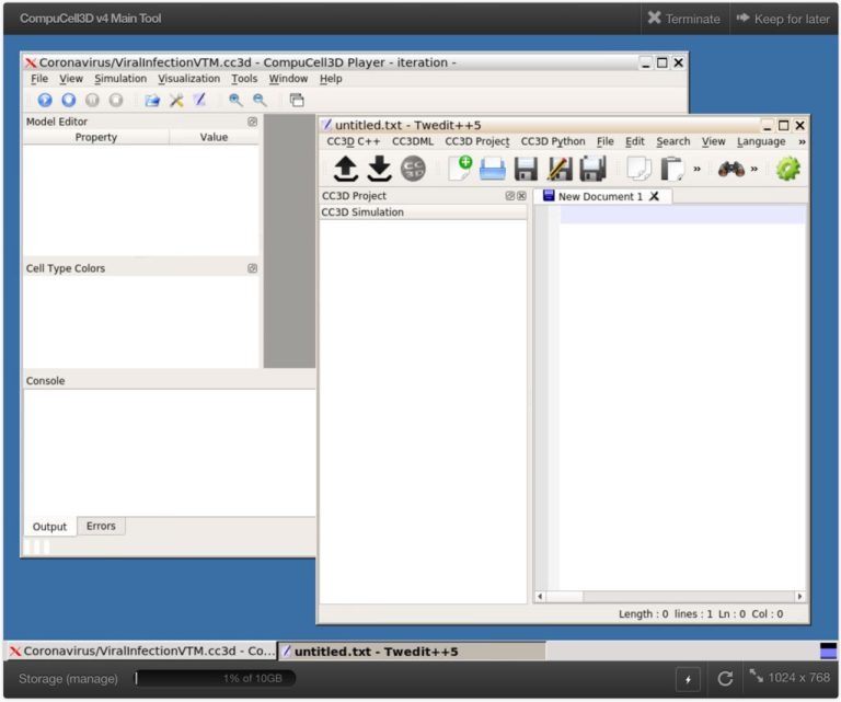 Cell Modeling in Jupyter Notebook using CompuCell3D - Micro Nano Technology Education Center