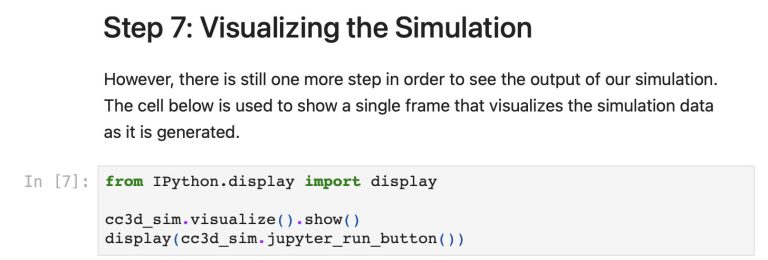 Cell Modeling in Jupyter Notebook using CompuCell3D - Micro Nano Technology Education Center